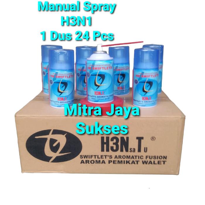 Jual PER DUS Parfum walet H3N1 MANUAL SPRAY, H3NsaTu Aroma Walet ...
