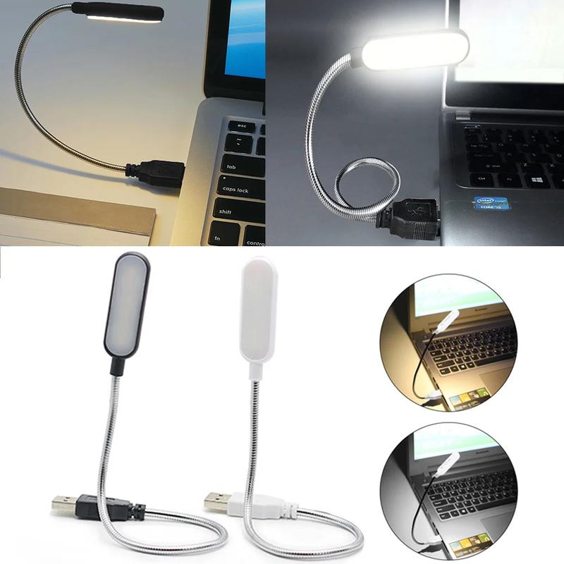 USB Reading Lamp Mini Led Book Light Night Lights Powered By - TikTok ...