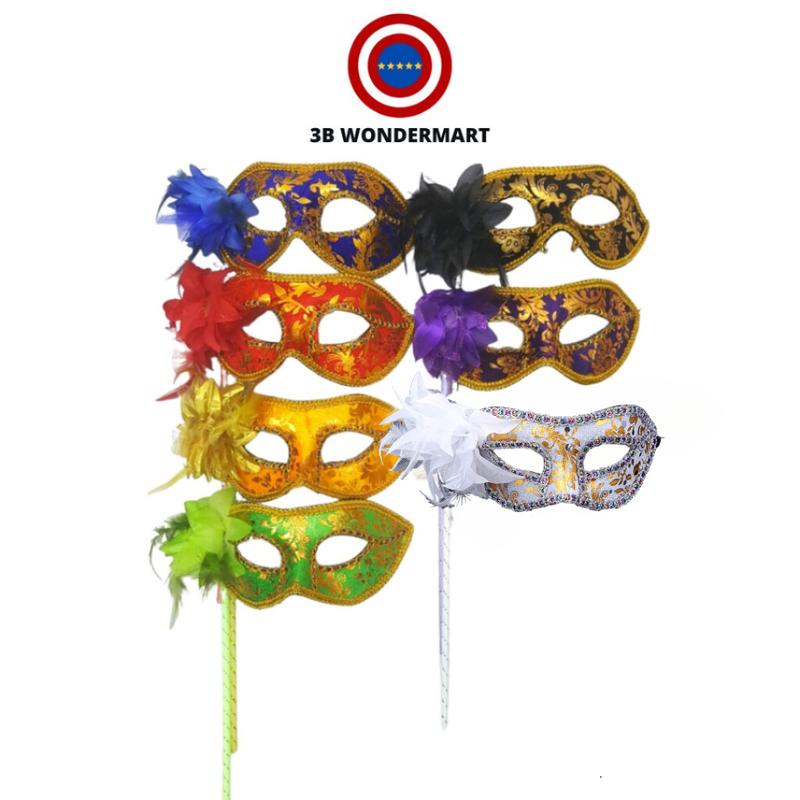 1Pc Venetian Masquerade Eye Mask - TikTok Shop Malaysia