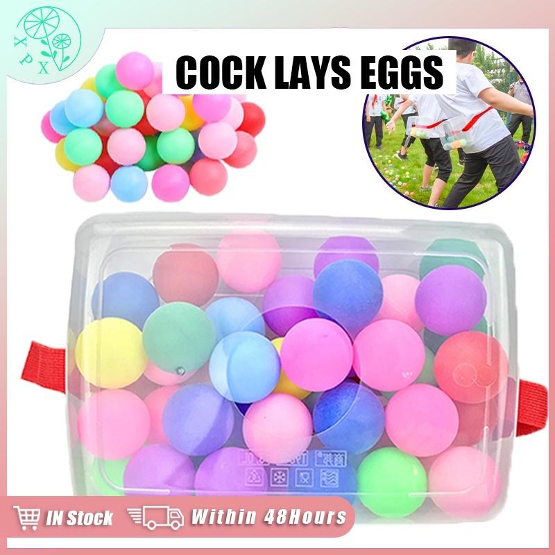 30Pcs Shaking Ping Pong Game Rocking Ball Game with Belt Family ...