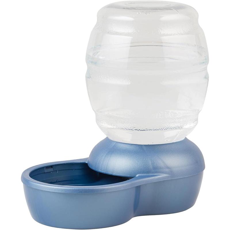 Petmate Replendish Gravity Waterer with Microban for Cats and Dogs, 1 ...