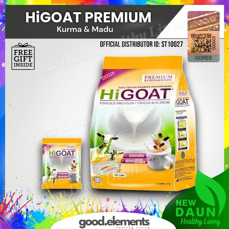 HiGOAT Hi Goat Premium with Dates and Honey (15 Sachets) Sus - TikTok ...