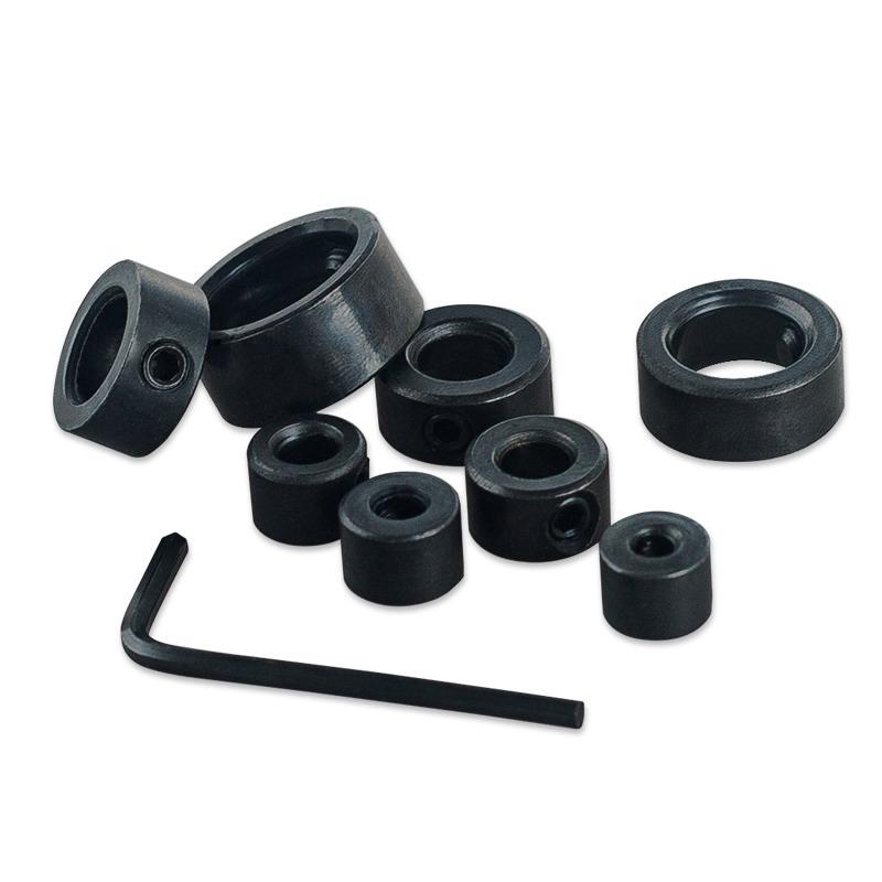 8Pcs Home Improvement Drill Bit Limit Collar Set Stop Bit Ring - TikTok ...