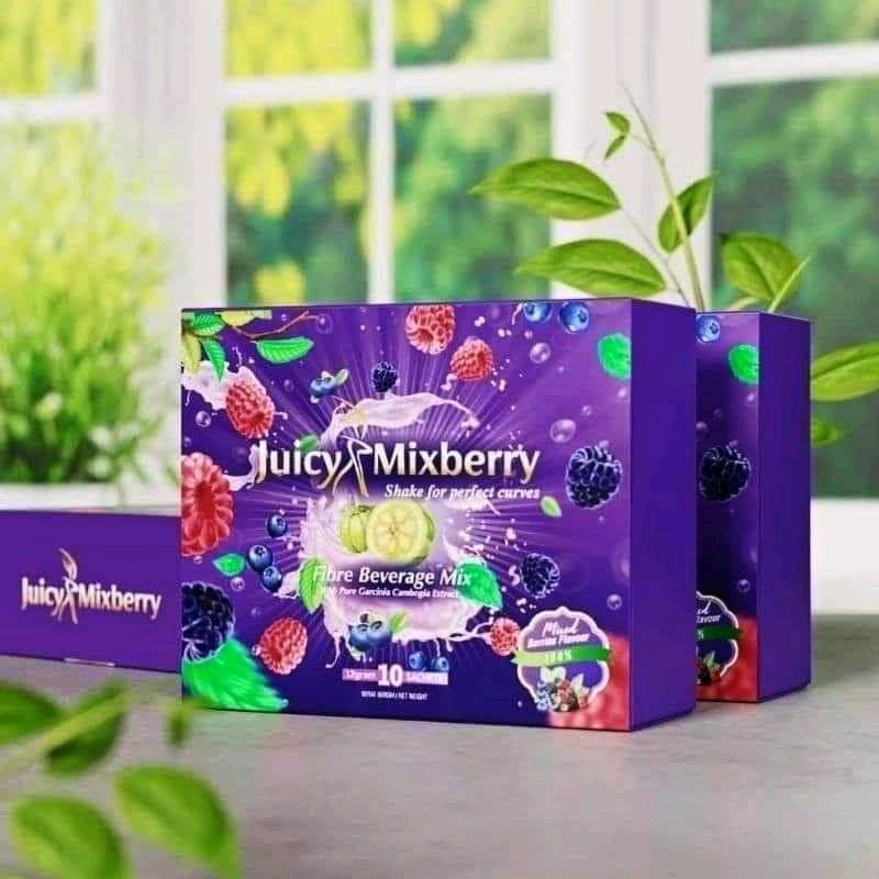 Jus Mixberry (Serbuk Minuman Berperisa Buah Berry 1 Kotak) Drink ...