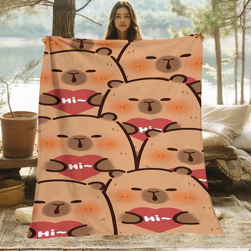 Selimut Flanel, Kapibala, Lembut dan Gebu, Sesuai untuk Tidu - TikTok ...
