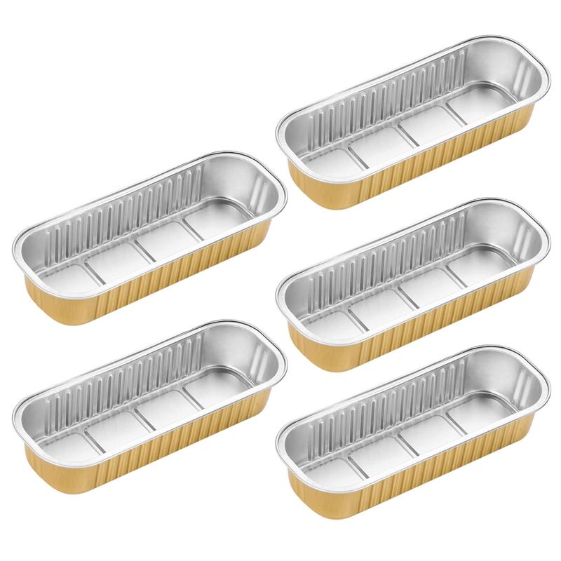 5PCS Tin Paper Box Air Fryers Household Ovens Tin Paper Boxes Barbecues ...