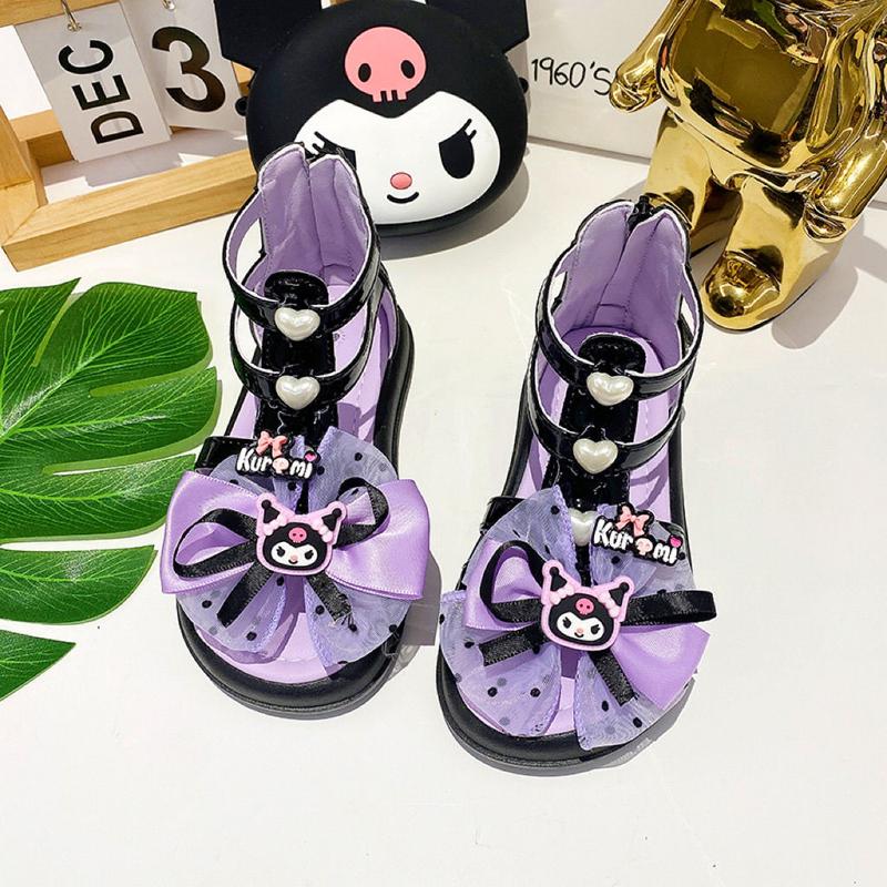 Girls' Sandals Summer Roman Shoes 2024 New Clow M Princess Shoes ...