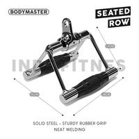 Jual BODYMASTER Seated Row Handle BM-A238 Cable Attachment Gym Fitnes ...