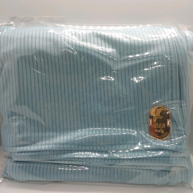 SHAWL MALAS PALING MALAS 100% IRONLESS SHAWL JERSEY RIBBED PLEATED ...