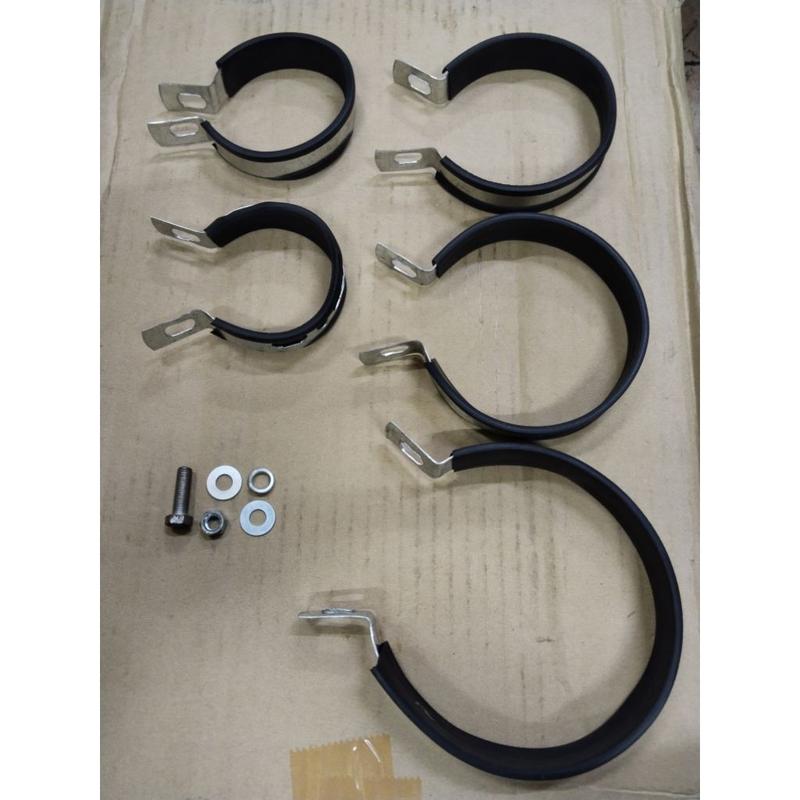 EXHAUST BOX MUFFLER BRACKET CLIP RACING REAR Muffler Clip GANTONG ...