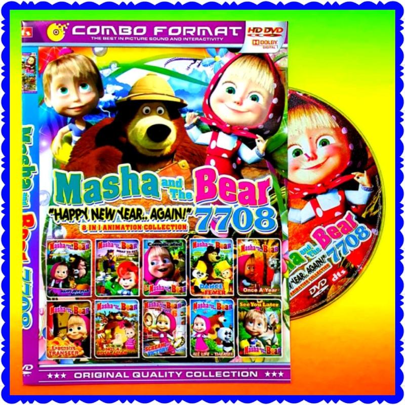 KASET DVD FILM MASHA AND THE BEAR - Shop | Tokopedia