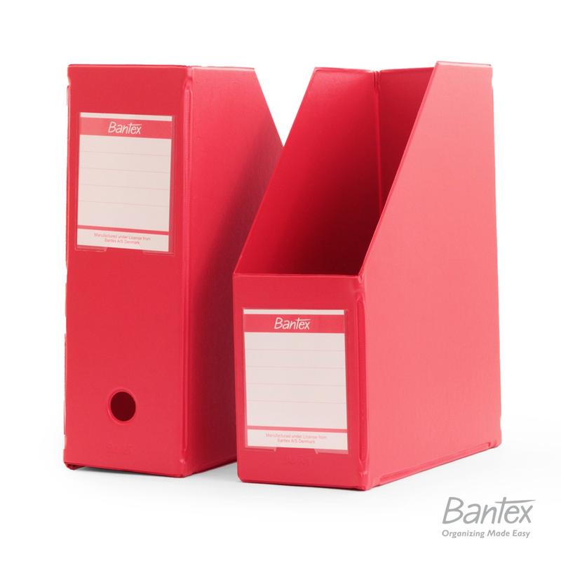 Bantex Box File Magazine File Extra Jumbo Folio Red #4021 09 - Shop ...
