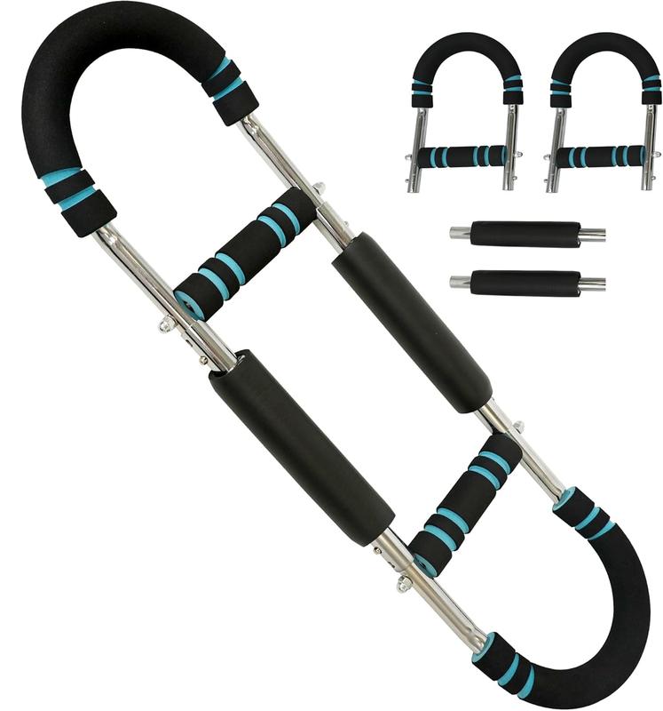 Twister Arm Exerciser Adjustable Spring Workout Bar for Forearm Triceps ...