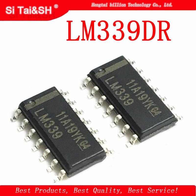 20PCS LM339DR SOP14 LM339 SOP LM339DT SMD LM339DR2G SOP-14 339DR ...