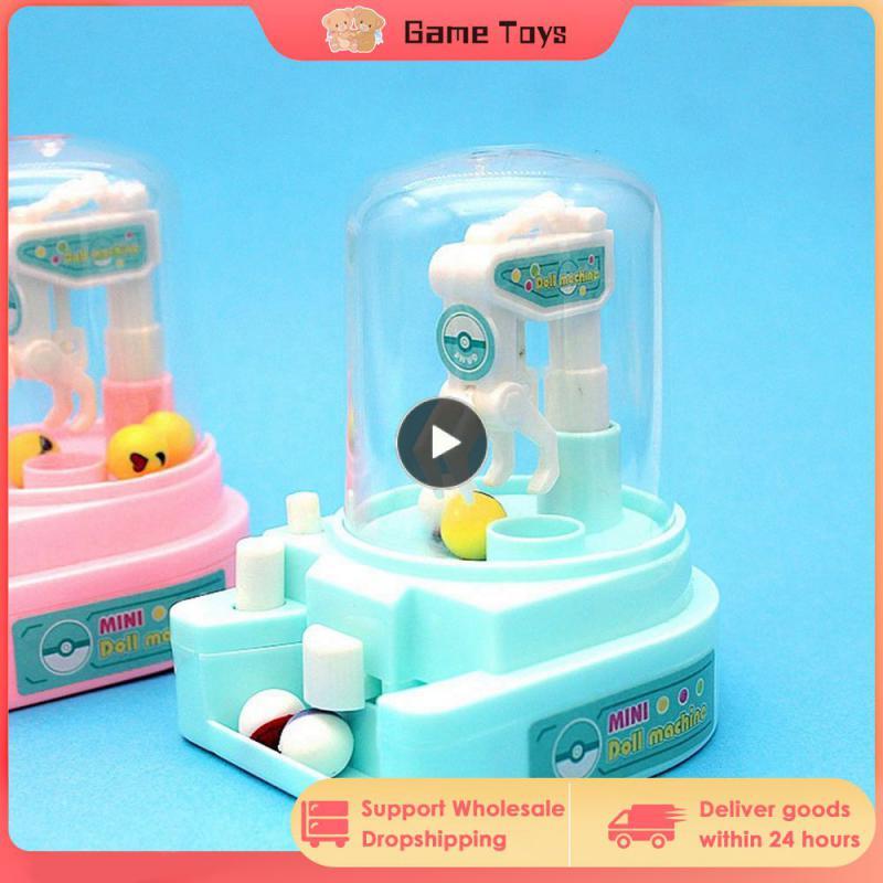 Children Claw Machine Game Capsule Toy Mini Cute Catch Doll Machine ...