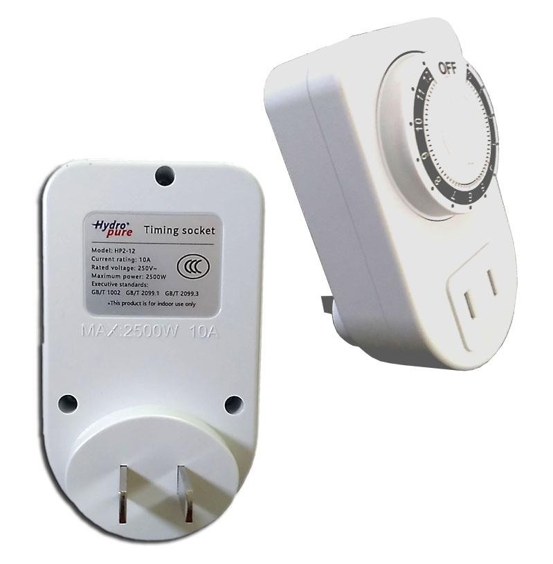 Switch Timer Socket Ebike 12 Hours Electrical Machinery Time Wall Plug ...