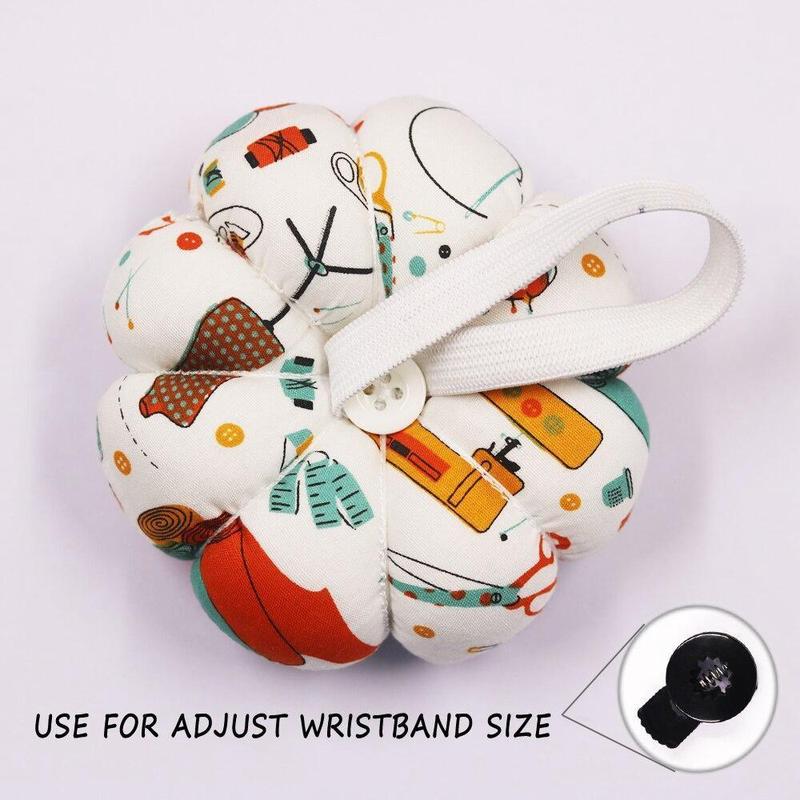 1Pc Needle Pad Pumpkin Shaped Portable Needle Clip Needle Pad Cross ...