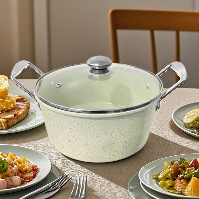 Maifan stone soup pot with lid household non-stick pan doubl - TikTok ...