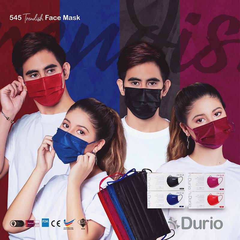 Durio 545 Trendish 4ply Surgical Face Mask (11 color options - TikTok ...