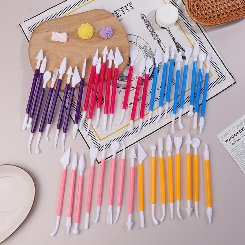 8pcs/Set Clay Modeling Tools Plastic Wax Carving Pottery Tools - TikTok ...