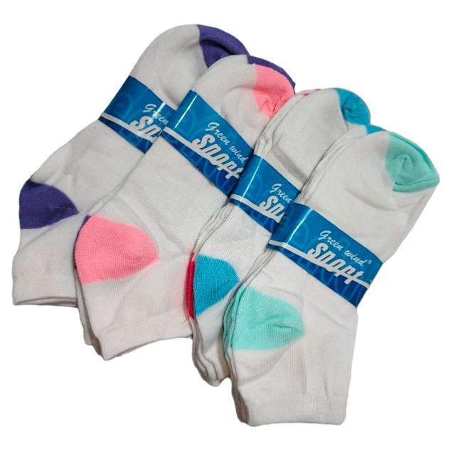medyas recommended for 10 to 16 age 12pairs socks white base - TikTok ...