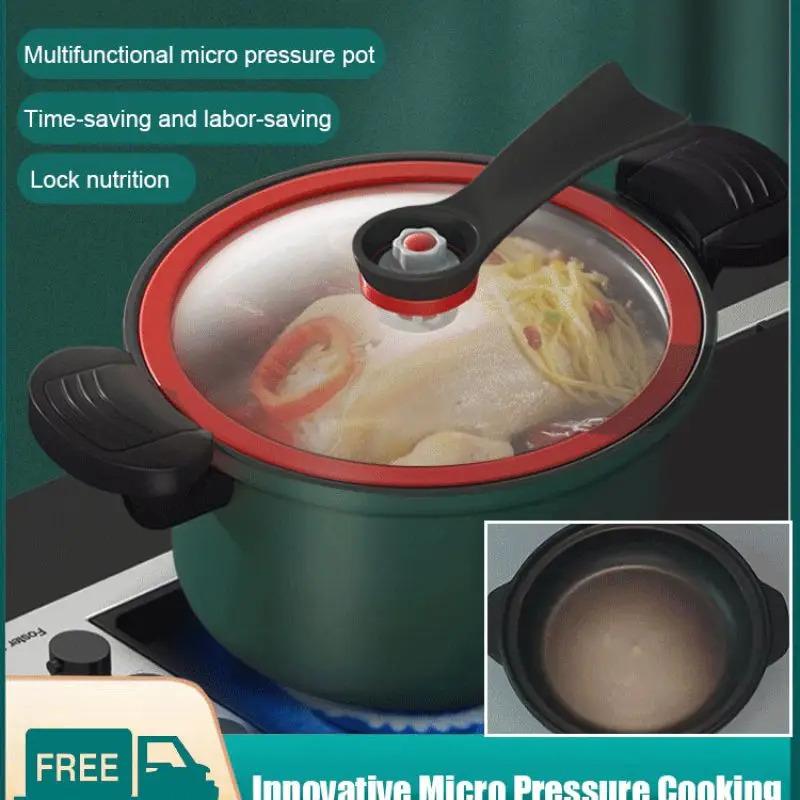 Micro Pressure Crock Pot 3.5L Pressure Cooker Stainless Stee - TikTok ...