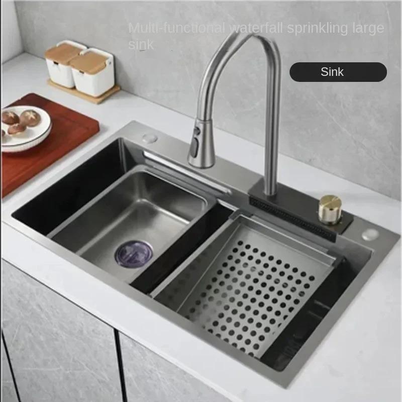 Tangki Outlet Air Terjun, Feiyu, Diperbuat daripada Keluli Tahan Karat ...