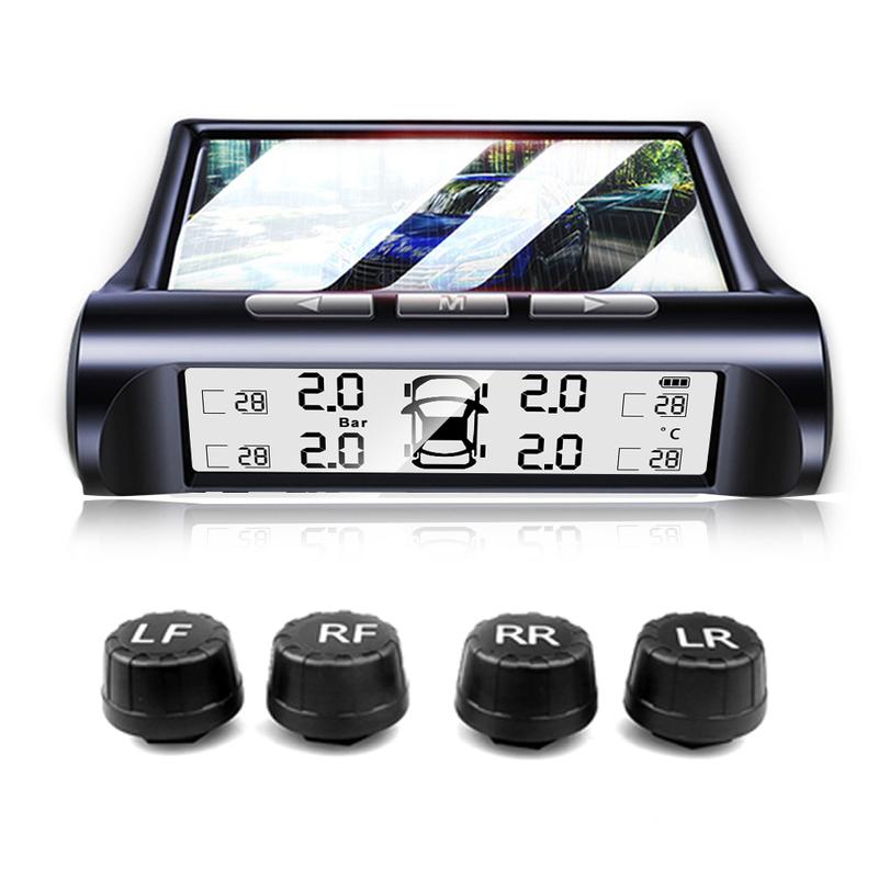 Majesun Smart Tpms Car Tire Pressure Security Alarm Monitor System ...