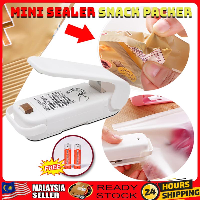 Portable Mini Snacks Bag Packer Sealer Machine Food Bag Snacks - TikTok ...
