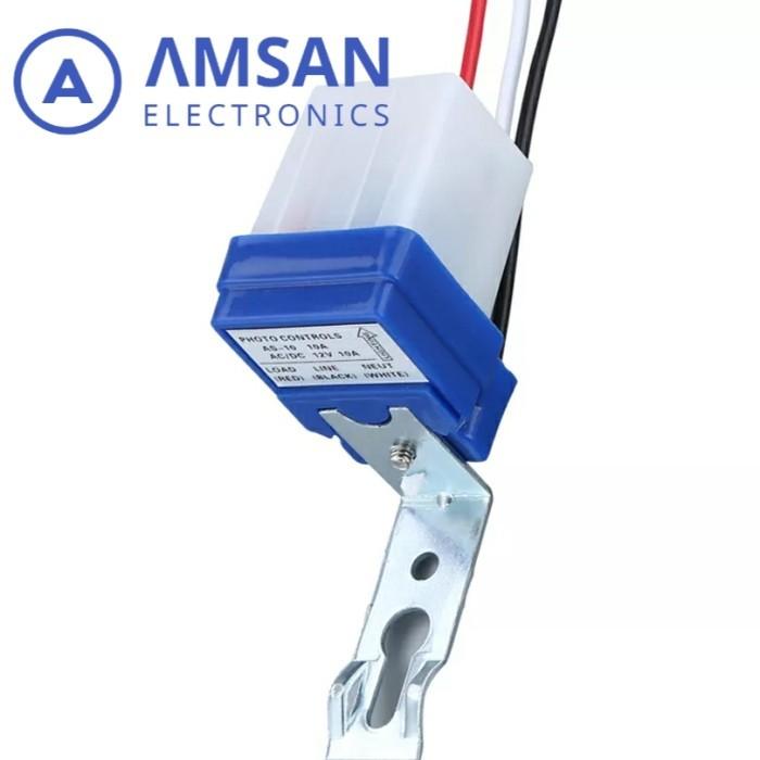 Saklar Sensor Cahaya Otomatis Lampu Jalan LDR DC 12V AC 220V - Shop ...