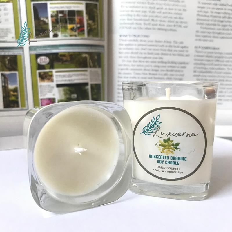 50g Unscented Soy Candle | Pure Natural Organic Candles - TikTok Shop ...