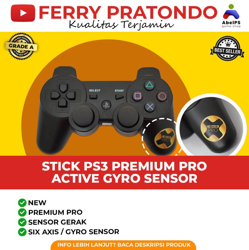 STICK/JOYSTICK/DUALSHOCK PLAYSTATION 3 PREMIUM PRO WIRELESS ACTIVE ...