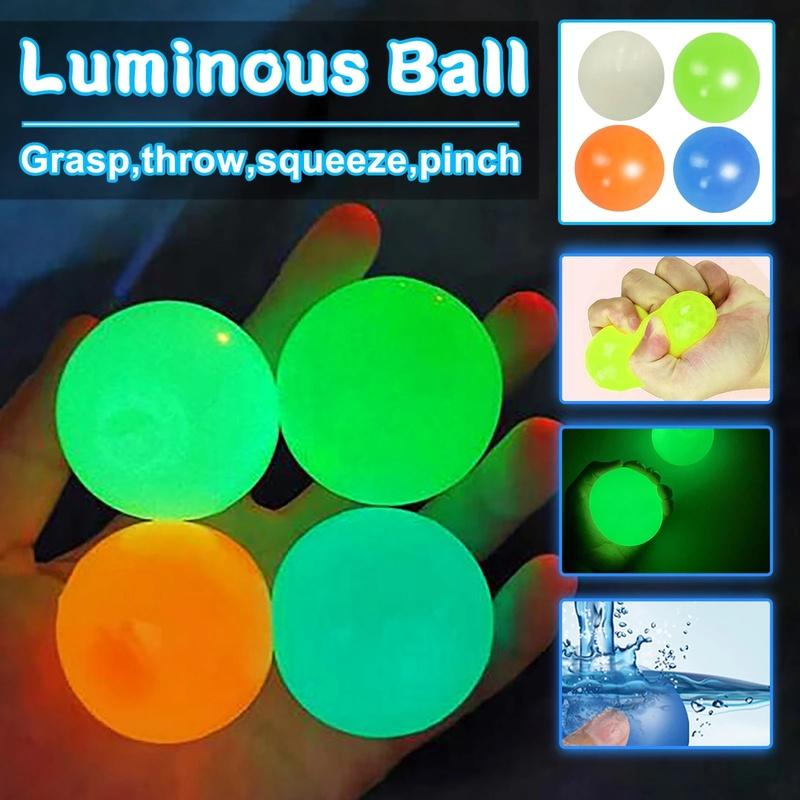 Stick Wall Ball Stress Relief Toys Sticky Squash Ball Globbles - TikTok ...
