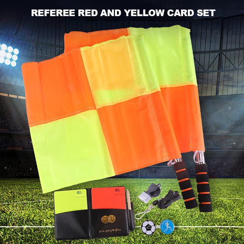 Football Referee Card Game Referee Patrol Flag Red And Yello - TikTok ...
