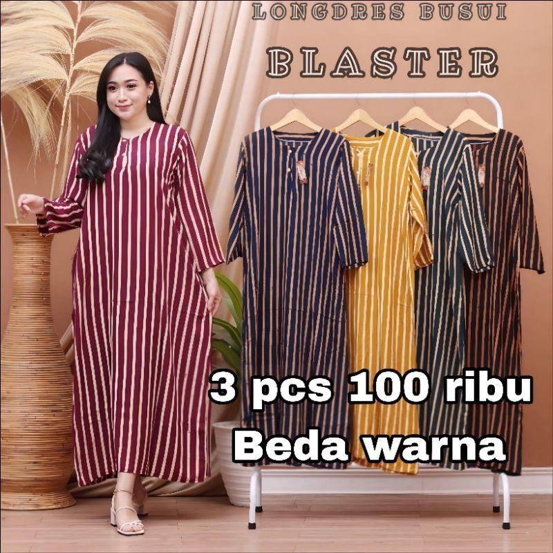 Paket 100 dapat 3 daster Rayon Lengan Panjang Motif Kekinian - Shop ...