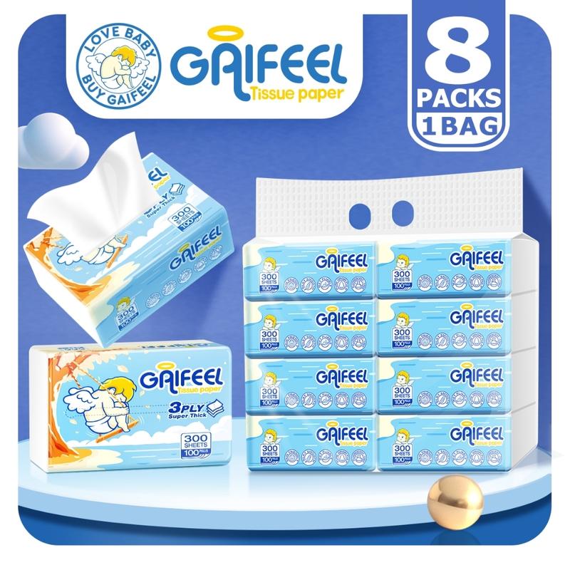 GAIFEEL Tissue Soft Facial Tisue Bundle High Quality Baby paper ...