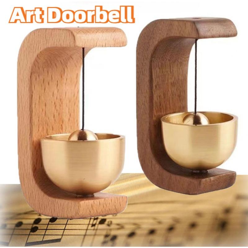 Loceng Angin Halaman, Loceng Pintu Seni, Loceng Pintu Kayu Walnut ...