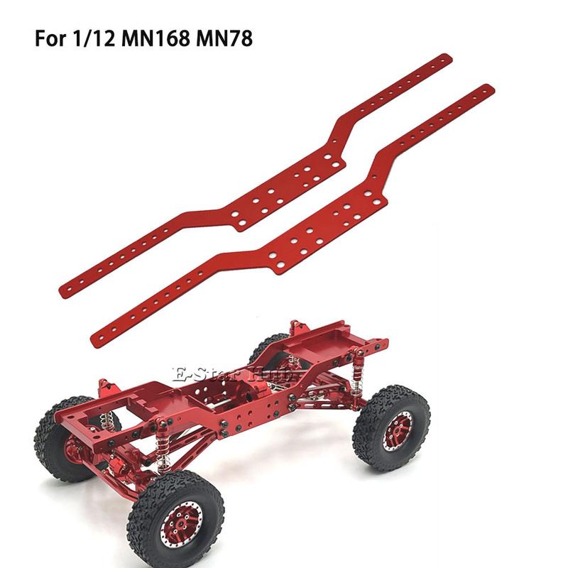 RC Car Main Beam for 1/12 MN168 MN78 ON Accessories Metal Upgrade ...