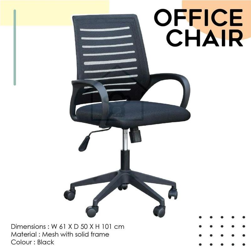 MYH Furniture OFFICE CHAIR LOW BACK MESH/DESK CHAIR/MESH CHAIR/STUDY ...