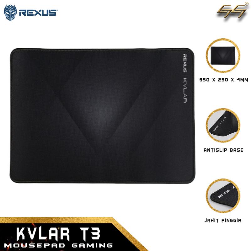 Mouse Pad Gaming Rexus Kvlar T3 Mousepad Gaming - Shop | Tokopedia