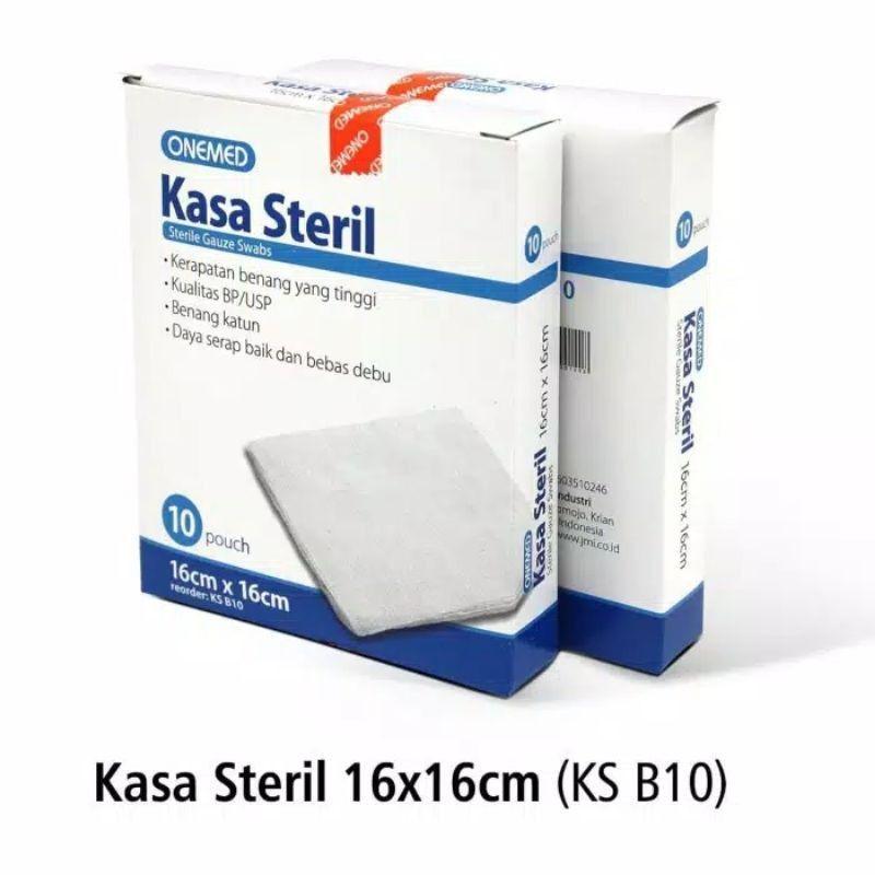 Kasa Steril One Med Onemed 16x16cm Perban Luka, Kasa Steril Pusar Bayi ...