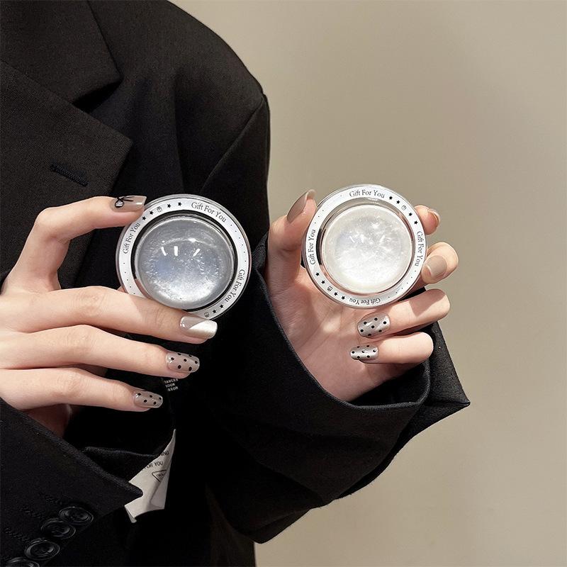 Crystal Ball Round Magnetic Phone Grips Clear Finger Ring Holder ...