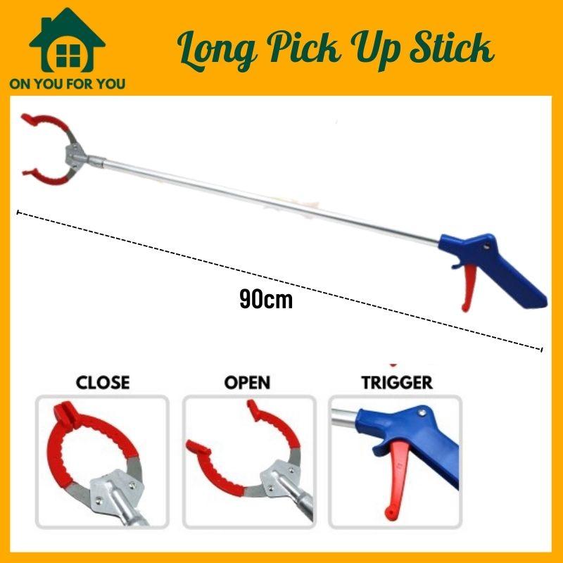 Long Pick Up Stick Gripper Reach Grabber Hand Helper Foldabl - TikTok ...
