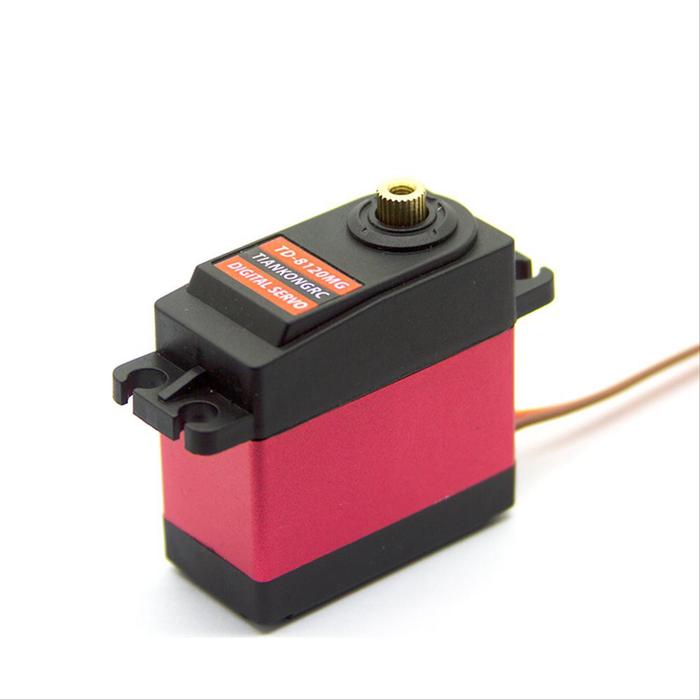 Jual High Torque Metal Gear Servo Motor 20kg TD8120MG - Kota Surabaya ...
