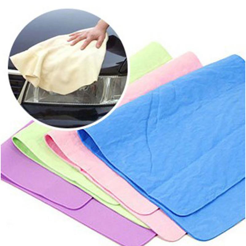 Magic Towel Cloth Absorber Synthetic Chamois Leather Goods Car - TikTok ...