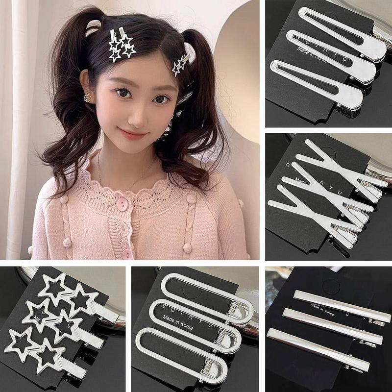 Metal Hairpin Bang Clip Headdress Personality Versatile Side - TikTok ...