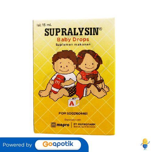 SUPRALYSIN BABY DROPS 15 ML - Shop | Tokopedia