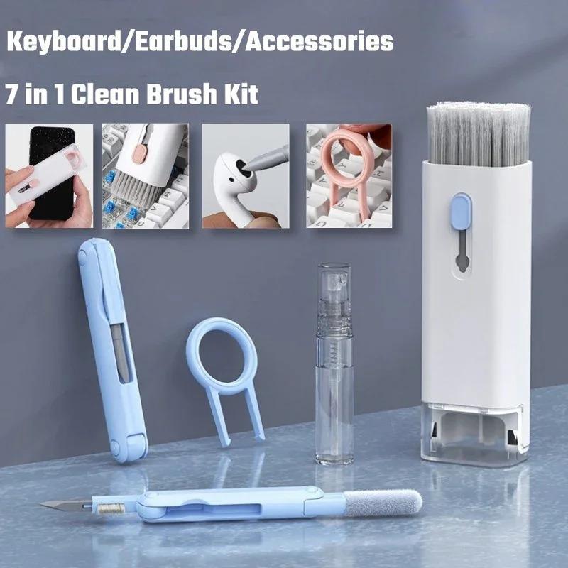 7 in 1 Cleaner Kit for Computer Keyboard Wireless Headphones AirPods ...