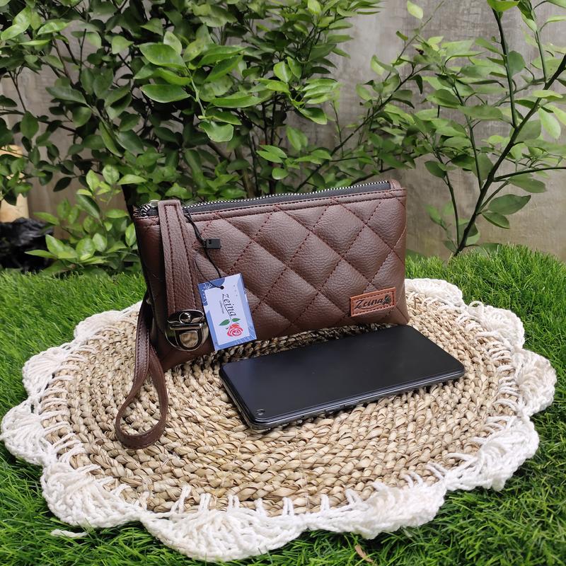Dompet Wanita satu sleting dompet hp kulit sintetis premium - Shop ...