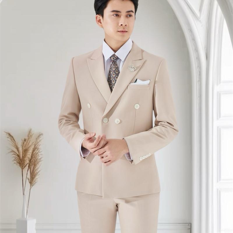 Bộ suit kem sữa 6 cúc, from dáng Hàn Quốc trẻ trung, chất vả - TikTok ...